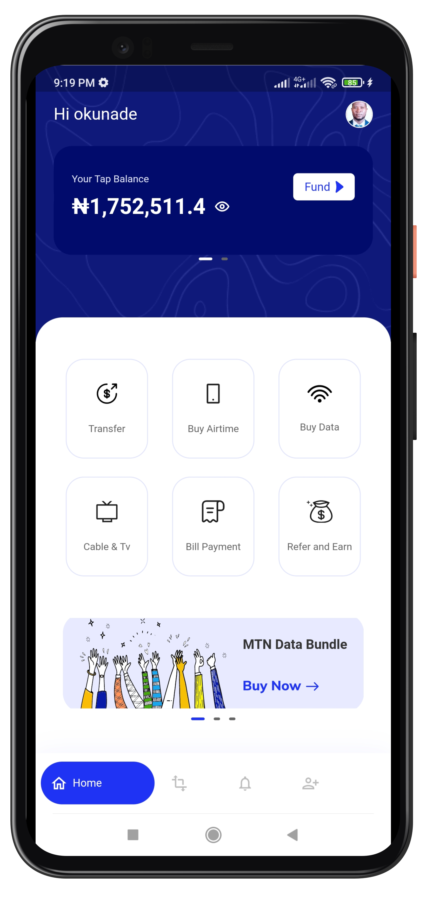 Tapit by Wolid - Airtime, Data Bundle, Cable Tv and Electricity Payments